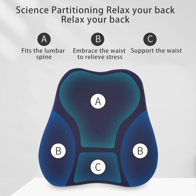 Summer Office Cushion Lumbar Back Support One Set Of Sedentary Gods Me ...